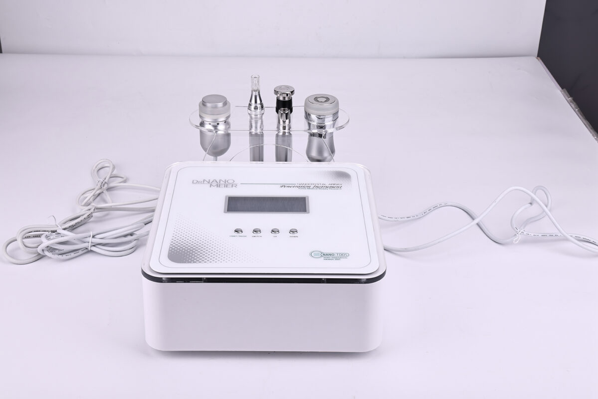 Microneedle, needleless mesotherapy, cold and radio frequency machine ...