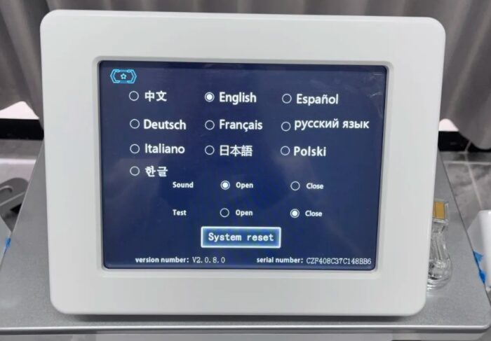 Fractional microneedle radiofrequency with cryo tip for face and body ...